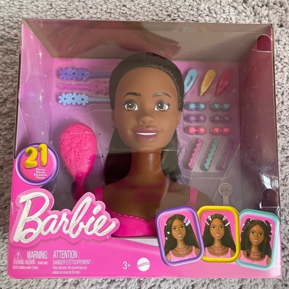 Mattel | Toys | Barbie Styling Head Accessories Toy Play Beads Brush ...